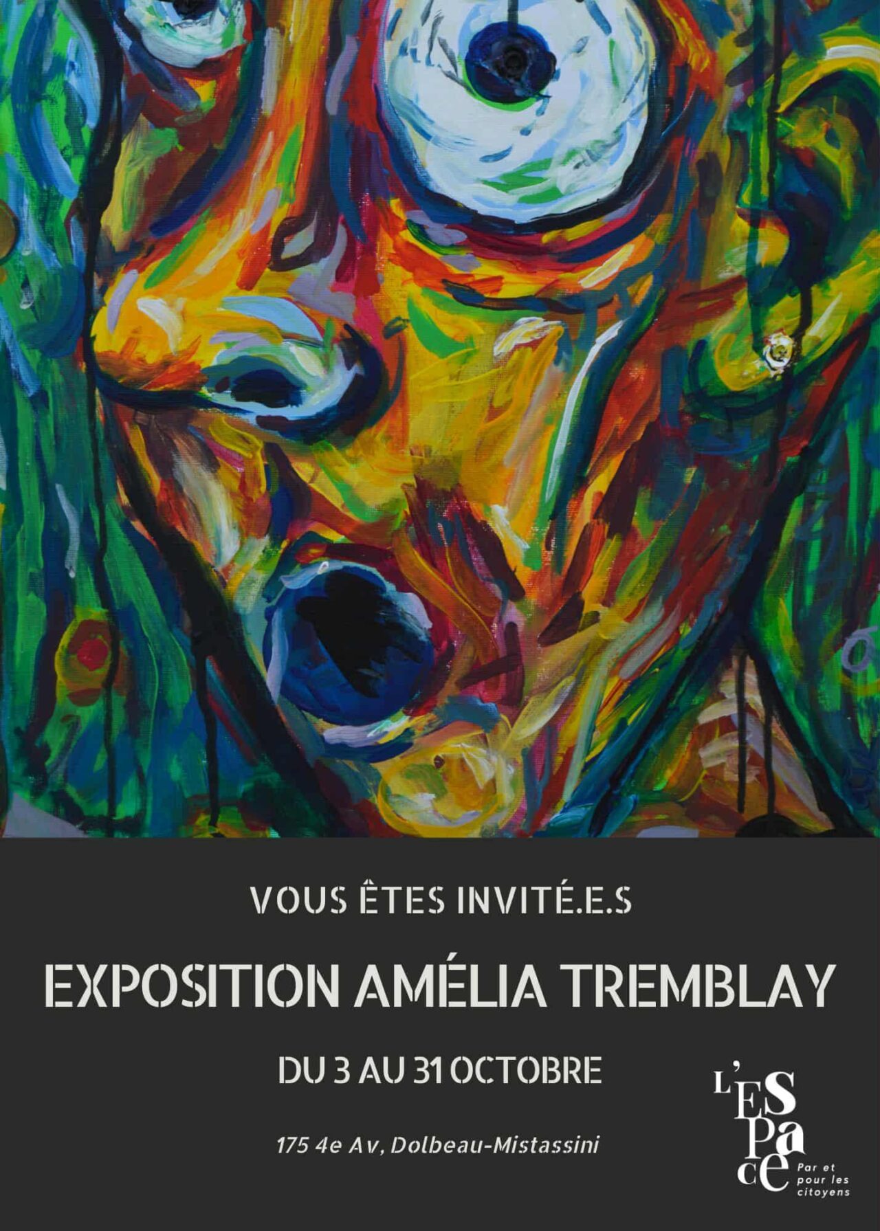 Exposition Amélia Tremblay | Ose le Pays des Bleuets